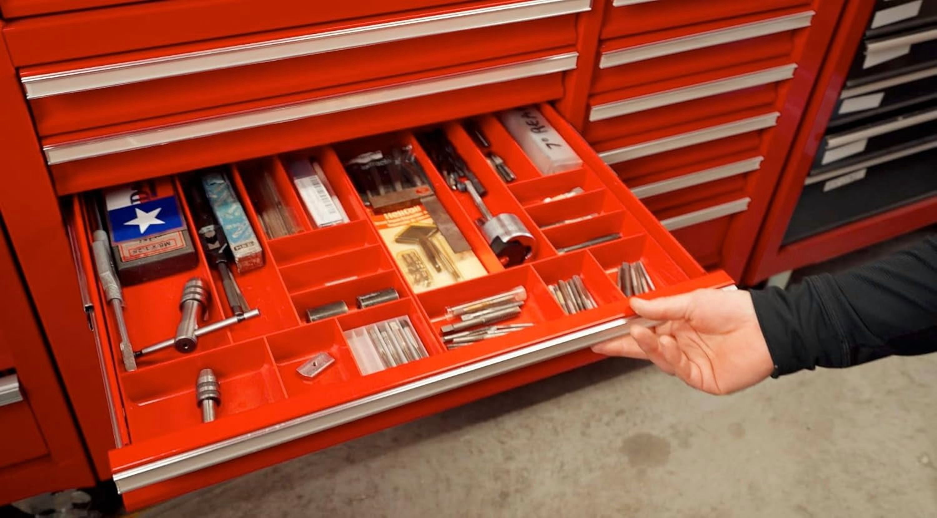 RRDWQ-10 Compartment Drawer Organizer: Heavy Duty Stackable Tray for ...