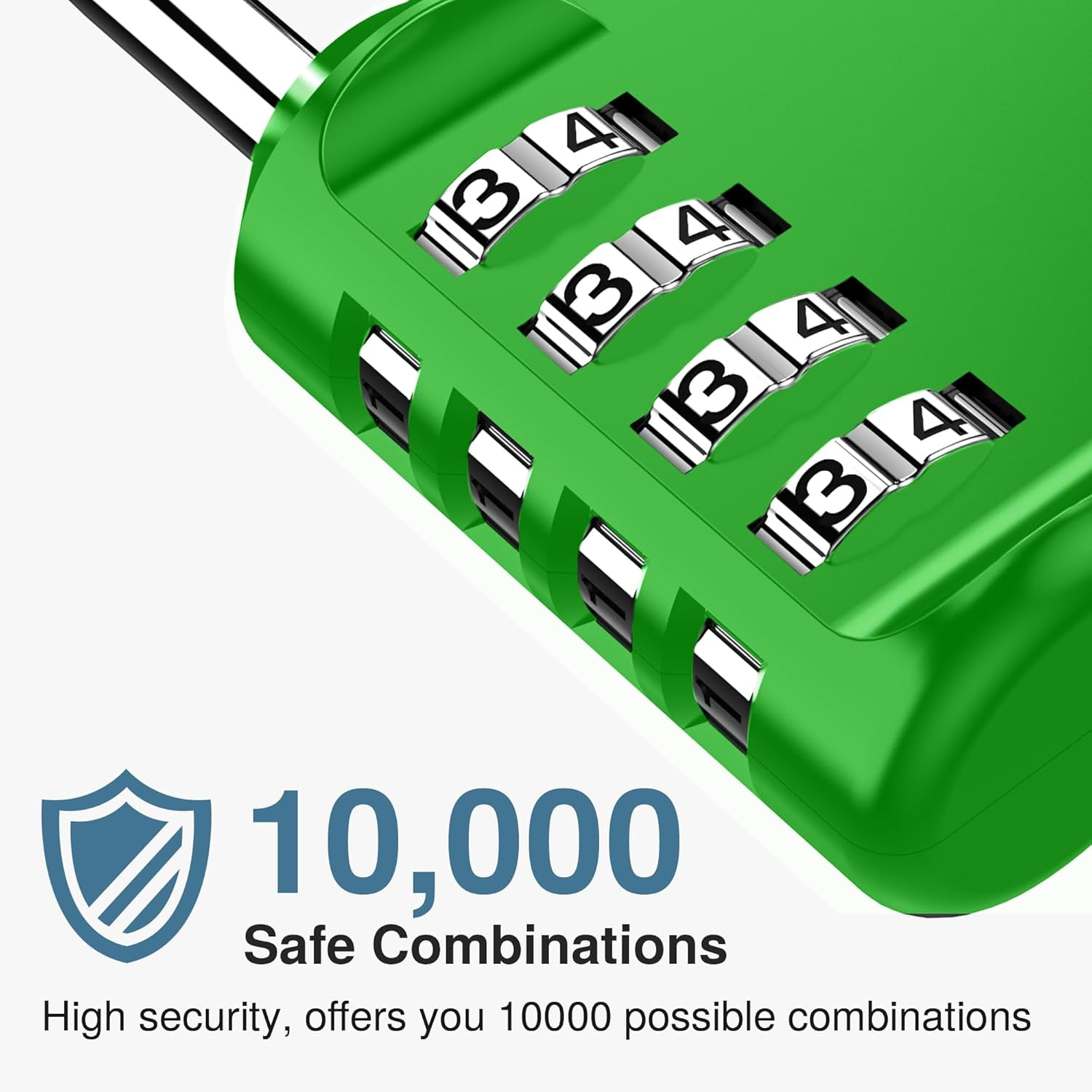 RRDWQ-2 Pack Combination Lock for Locker 4 Digit Outdoor Waterproof ...