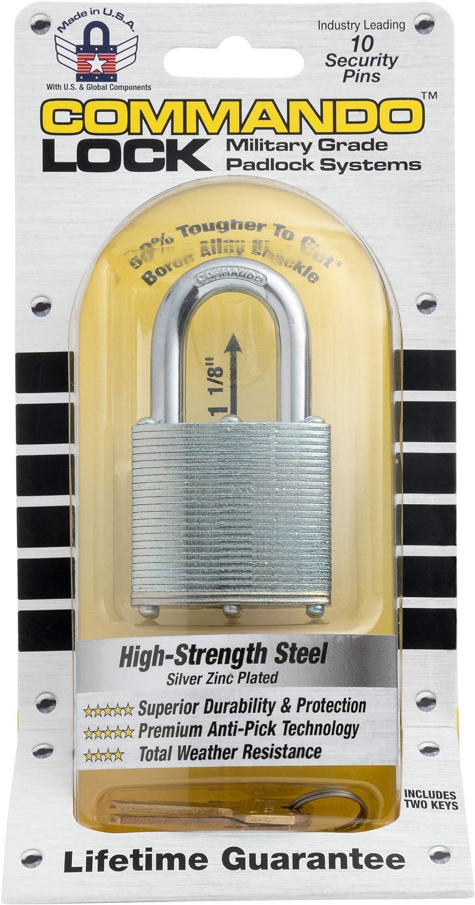 RRDWQ-44mm Heavy Duty Carbon Steel Padlock – Military Grade ...