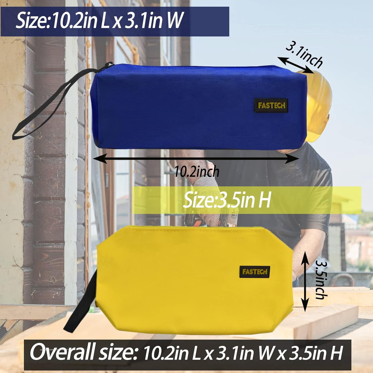 RRDWQ-5-Pack Zipper Utility Tool BagSmall Zipper Bags/Multi-Purpose ...