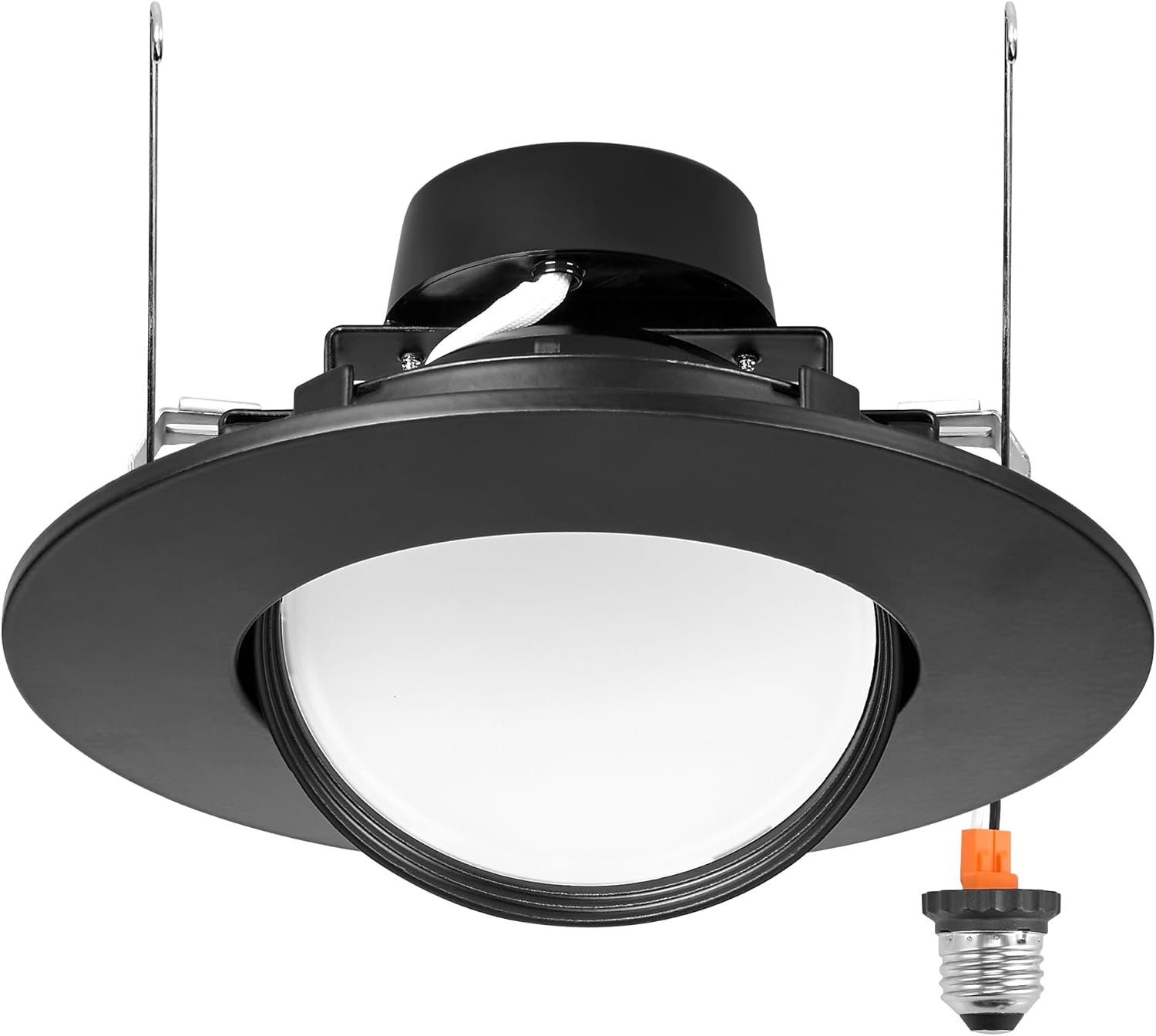 RRDWQ-5 in. and 6 in. Rotatable LED Retrofit Downlight Gimbal, 1150 ...