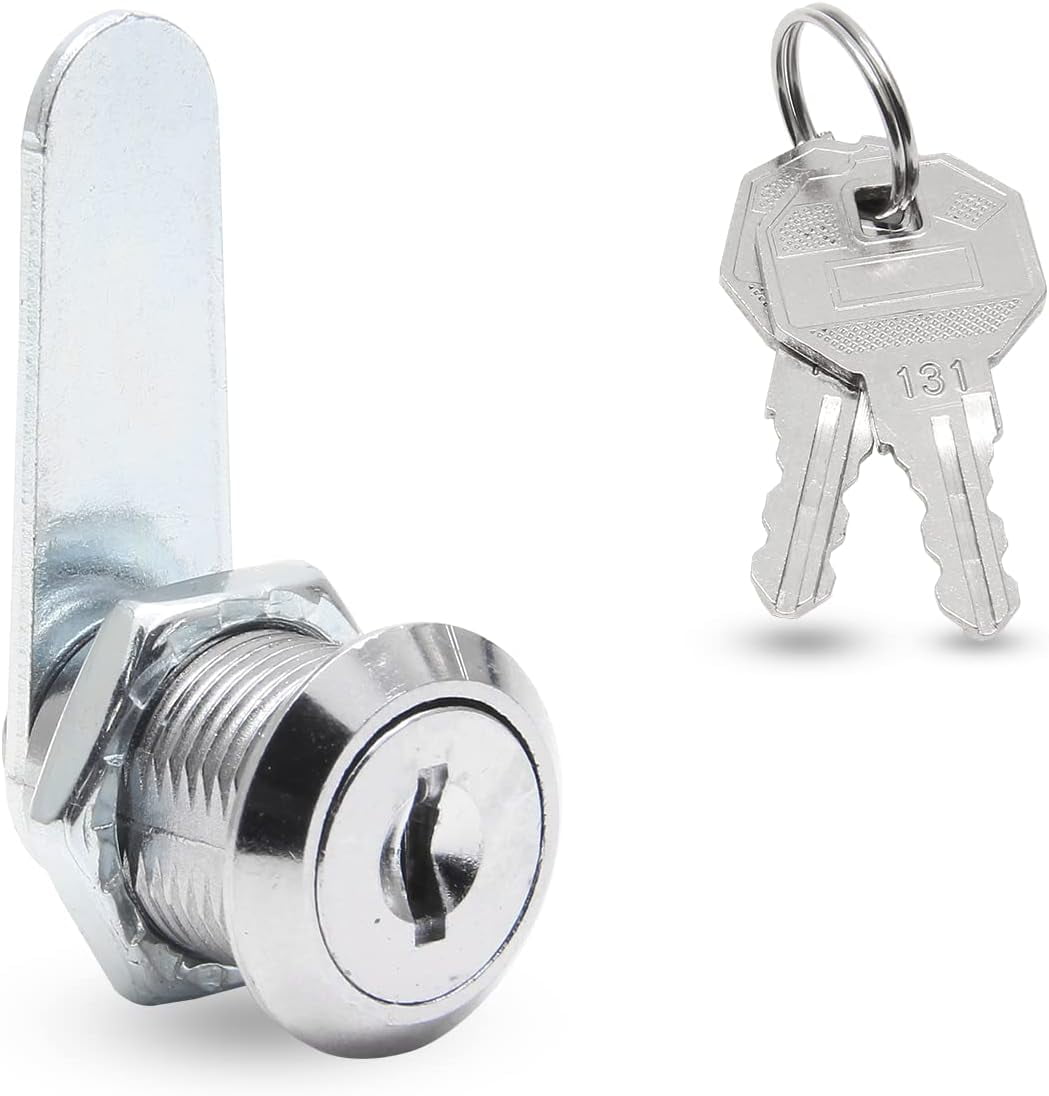 RRDWQ-6 Pack Cam Locks, Keyed Alike - 3/4" (20mm) Set for Drawers ...