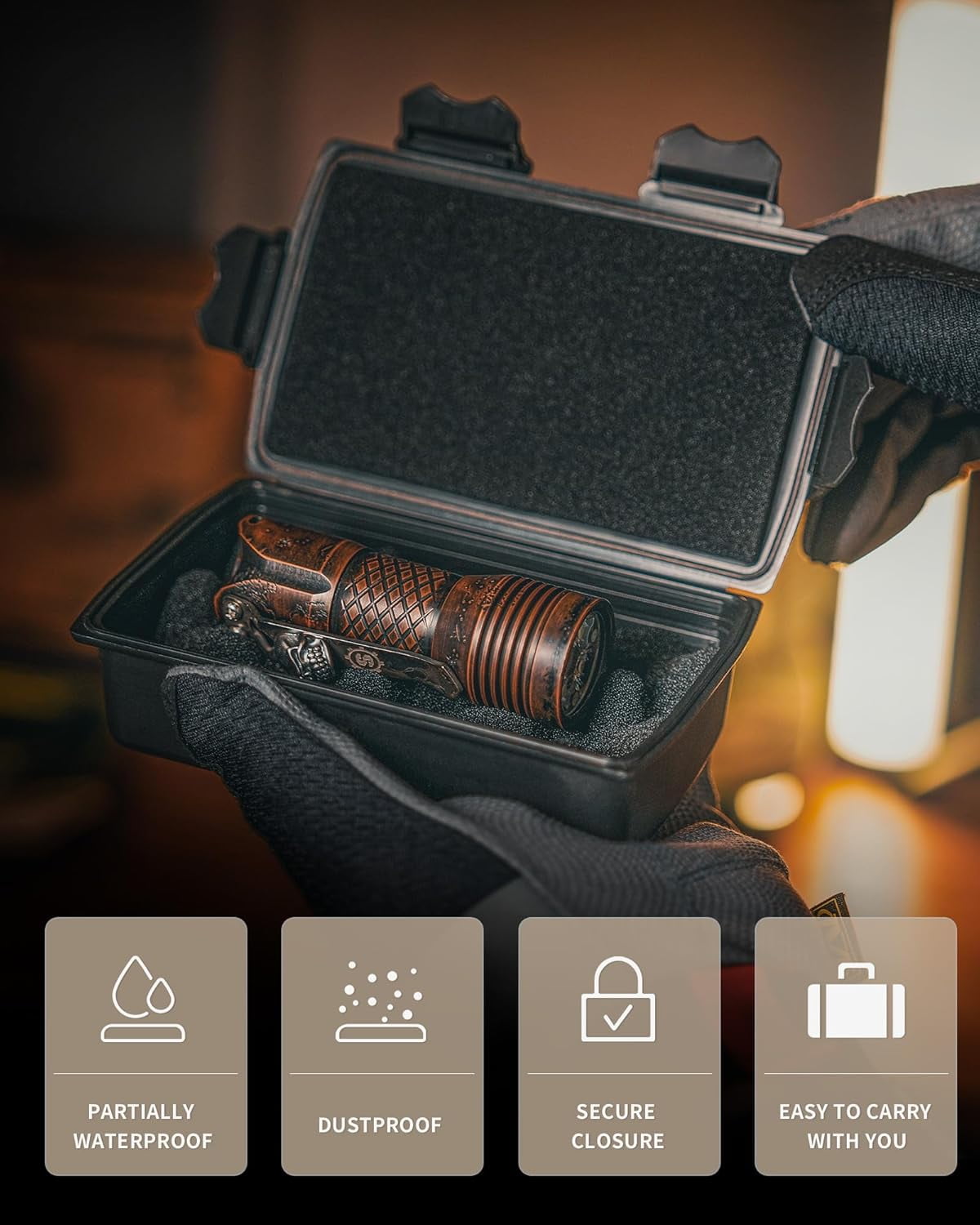 RRDWQ-B10 Edc Storage Box, Compact Waterproof Hard Case With Removed ...