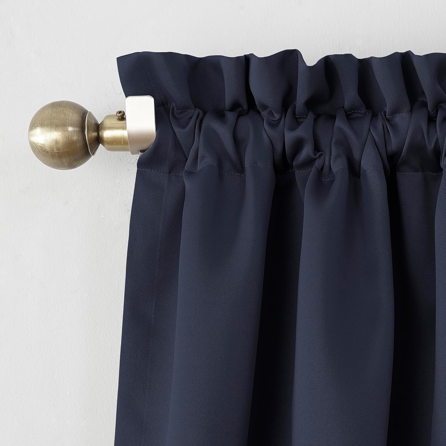 RRDWQ-Barrow Energy Efficient Rod Pocket Curtain Panel Pair - Walmart.com