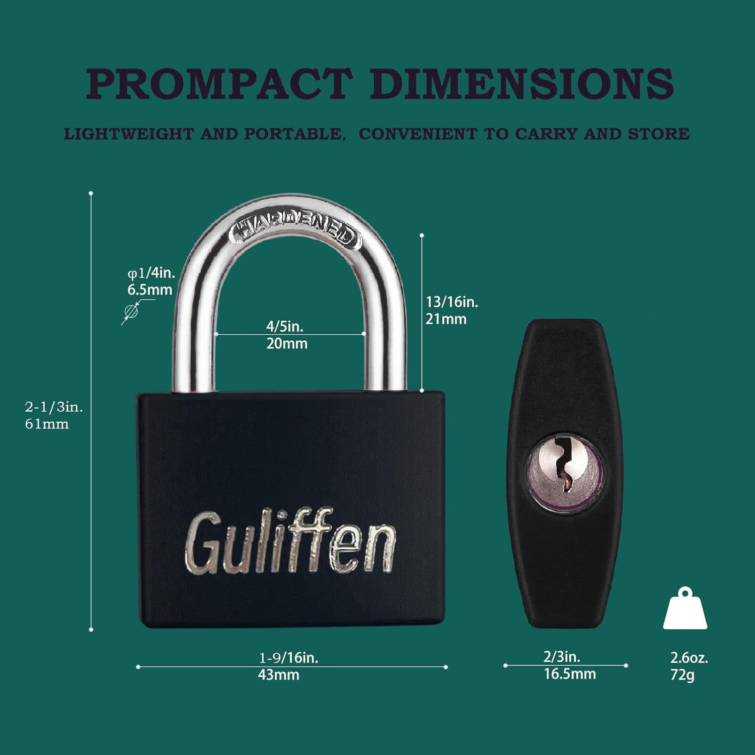 RRDWQ-Covered Aluminum Pad Lock, 4 Pack Outdoor Padlocks Weatherproof ...