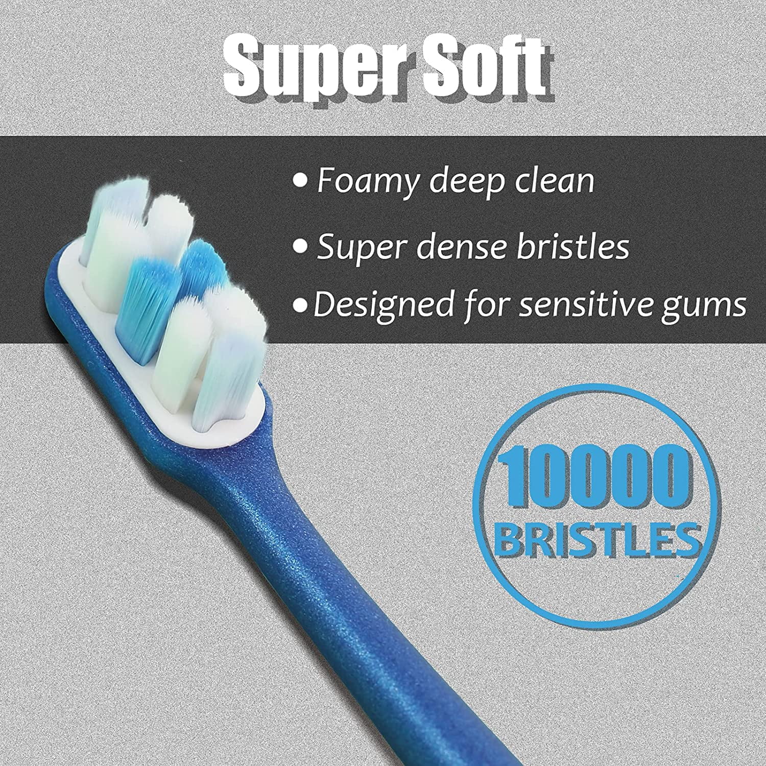 RRDWQ-Extra Soft Toothbrush for Sensitive Gums and Teeth, Newly ...