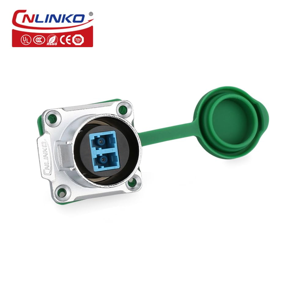 RRDWQ-LP-24 Fiber Optic Connector Socket, LC Single Mode Dual Core ...