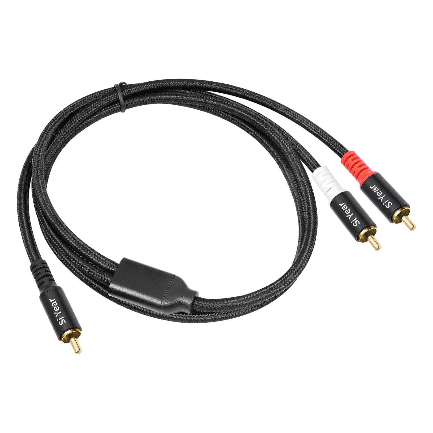 RRDWQ-RCA Y Splitter Cable, 1 Male to 2 Male RCA Adapter Audio Cables ...