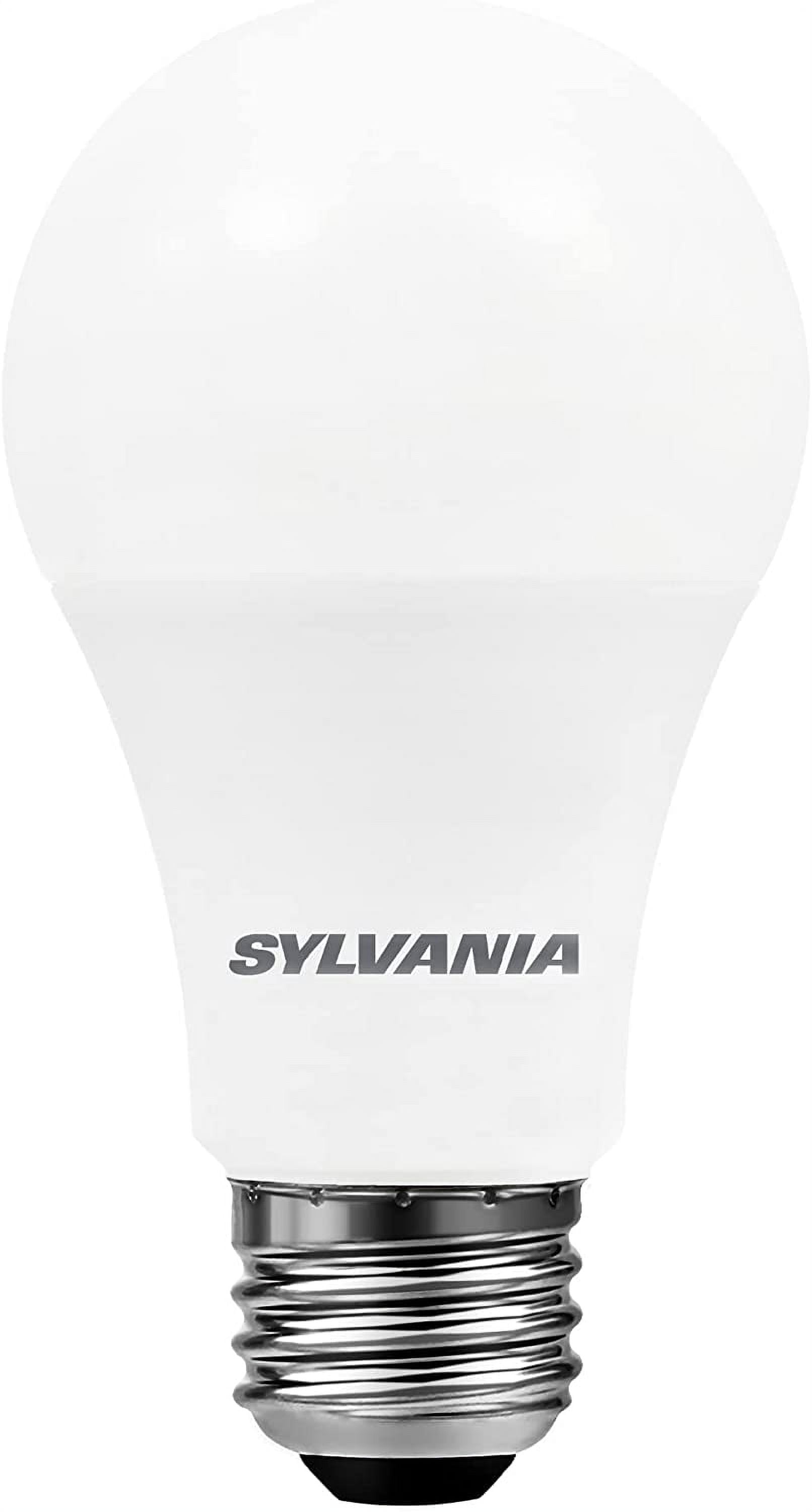 RRDWQ-Sylvania LED Light Bulb, 75W Equivalent A19, Efficient 12W, Medium Base, Frosted Finish ...