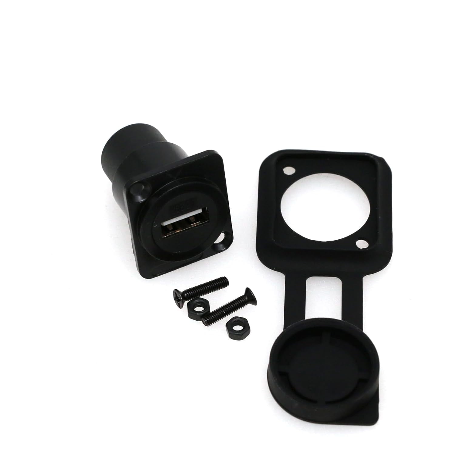 RRDWQ-USB 2.0 Type D Metal Plug Female to Female Module Connector USB ...