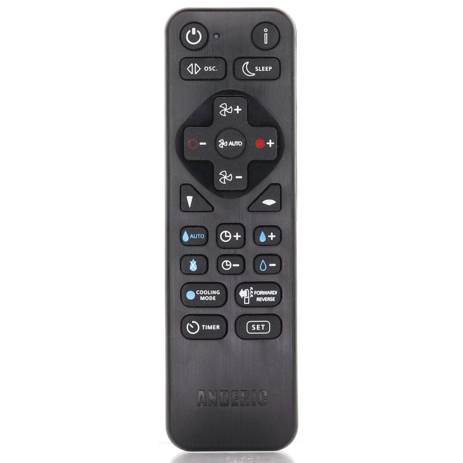 Anderic 1-Step Universal for Dyson Upright fan Remote Control | Hot Cool Heater Fan | Humidifier ...