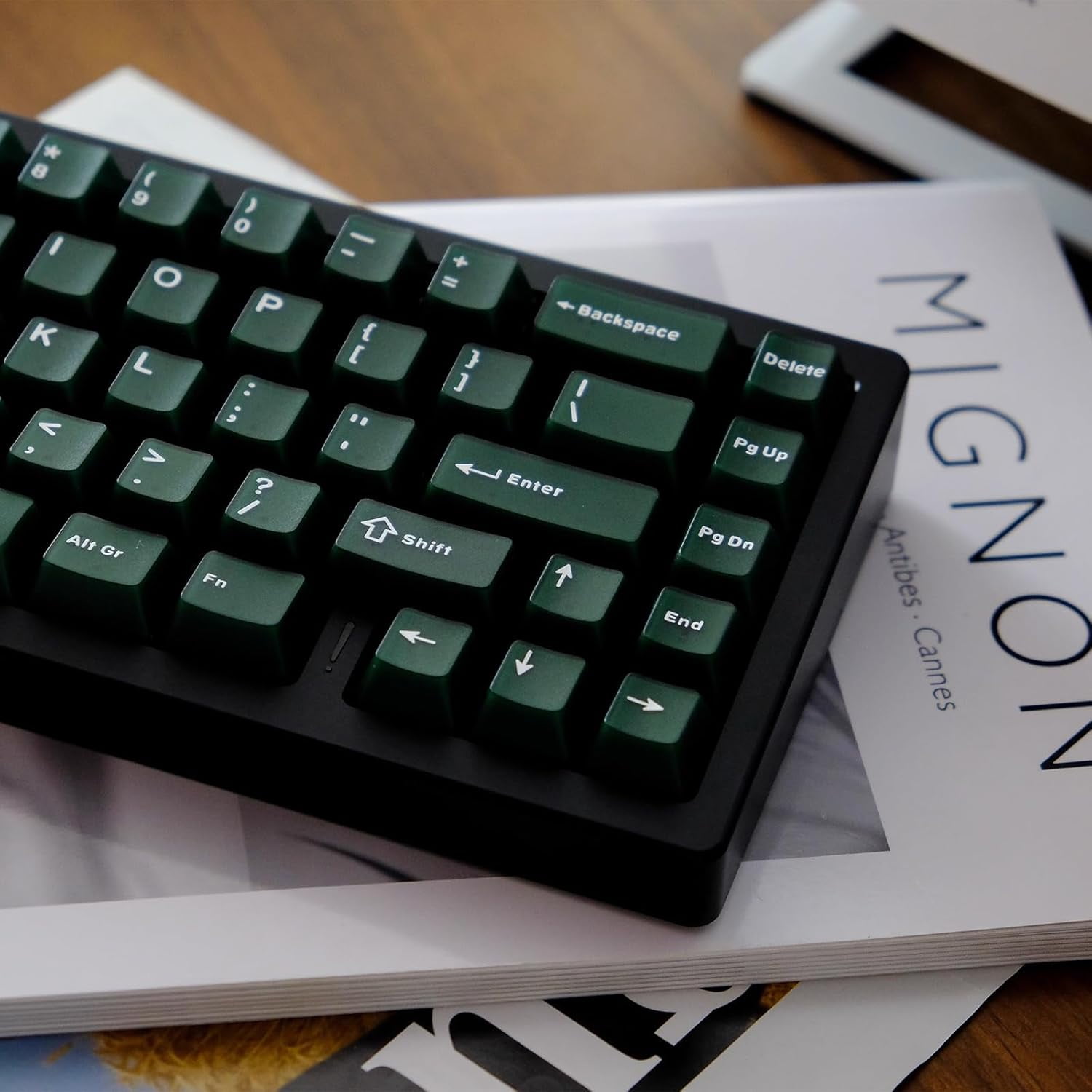 RREGER-114 Keys Custom Translucent Double Shot Keycaps Cherry Profile ...