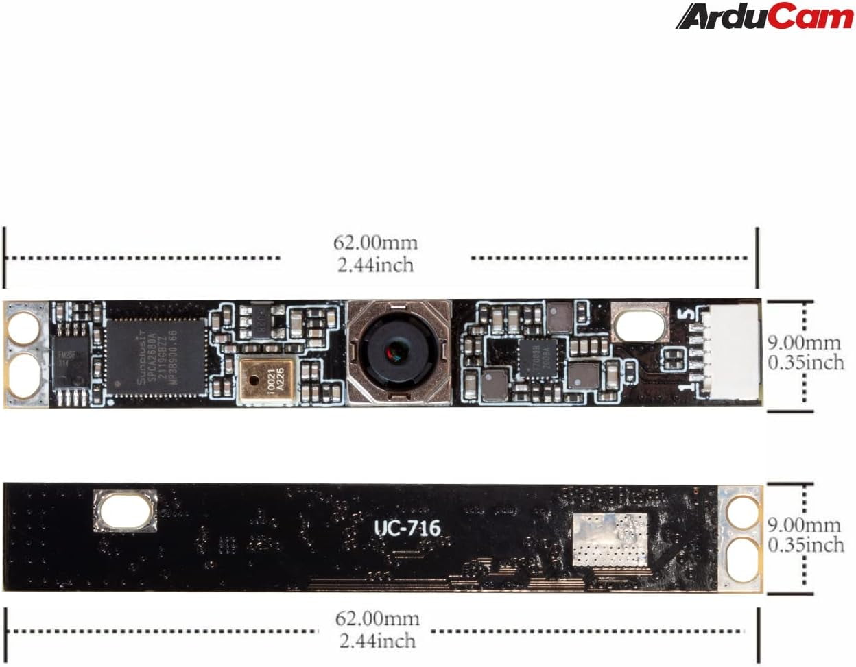 RREGER-8MP Autofocus USB Camera, IMX179 Lightburn Camera with ...