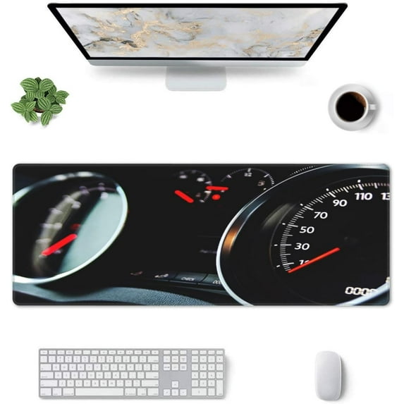 RREGER-Automobile Dashboard Race Car Mouse Pad, Racing Car Large Big ...