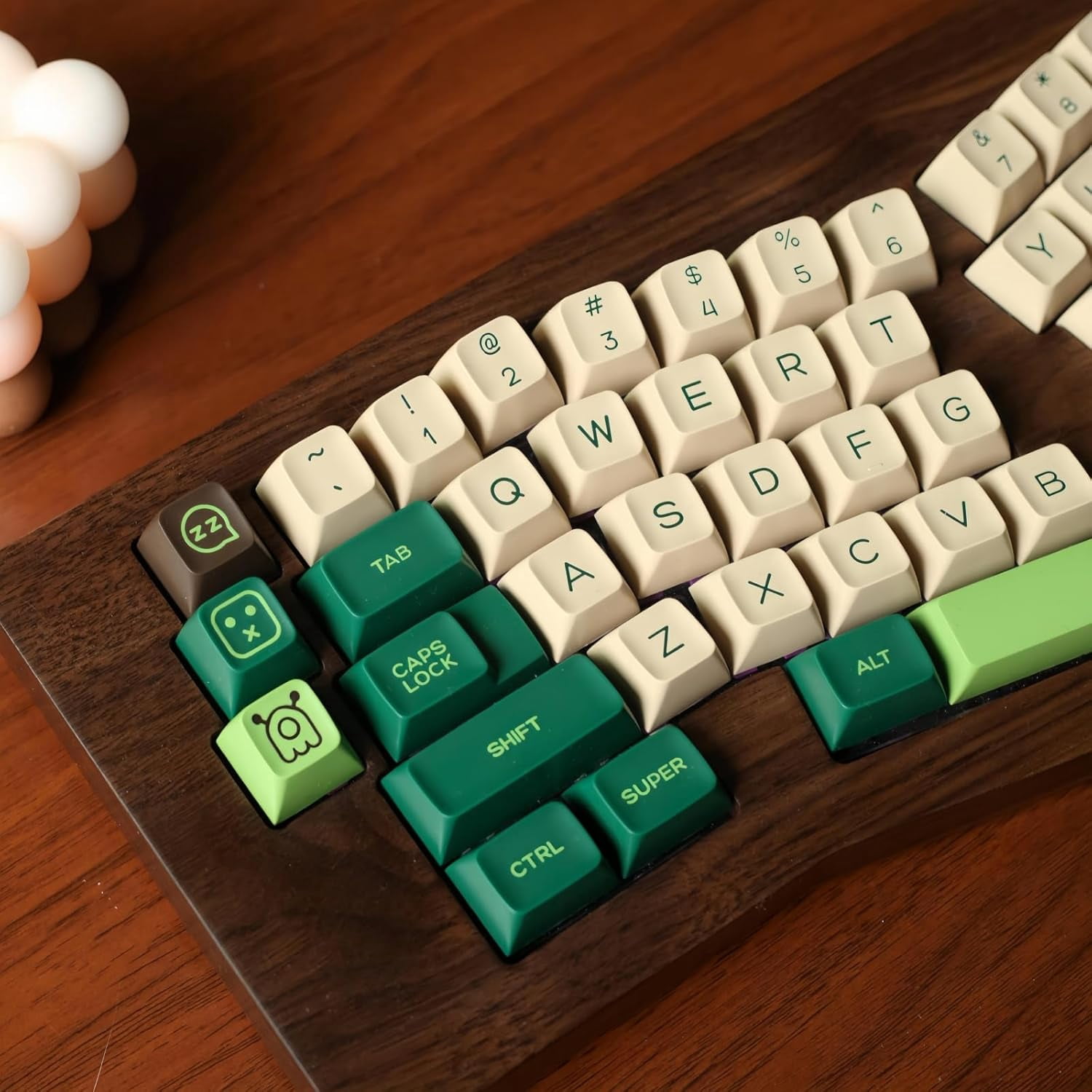 RREGER-Avocado-Keycaps Double Shot PBT Keycaps 170 Keys SA Profile ...