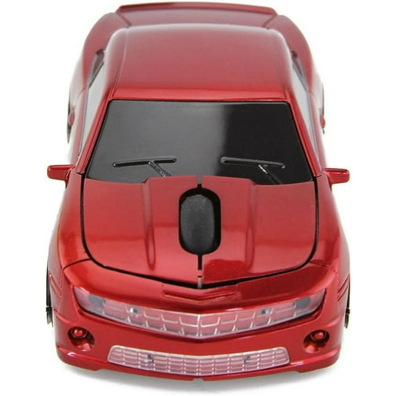 RREGER-Car Shape Wireless Mouse Ergonomic Optical Mice USB Receiver 3D ...