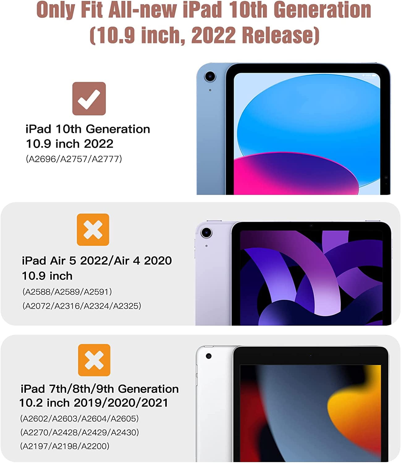 RREGER-Case for iPad (A16) 11th Generation 11 Inch 2025/iPad 10th ...