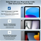 RREGER-Case for iPad (A16) 11th Generation 11 Inch 2025, iPad 10th ...