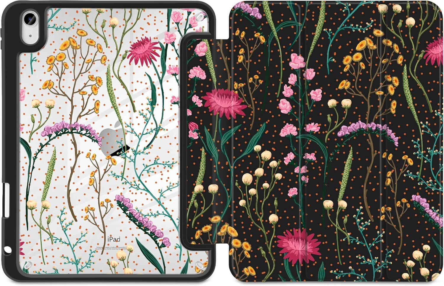 RREGER-Case for iPad A16 11th Generation 11 inch 2025/10th Gen 10.9 inch 2022, Cover with Clear ...