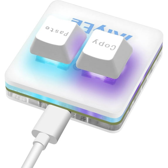 RREGER-Copy Paste Keyboard 2-Key Custom Gaming Keyboard PC Gaming ...