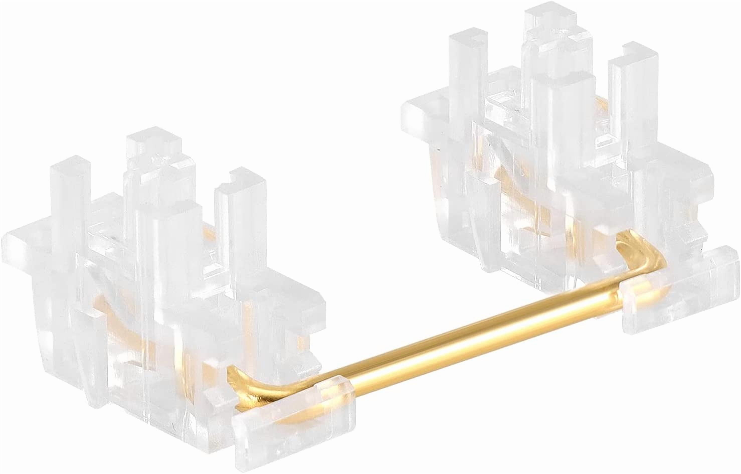 RREGER-DUROCK Transparent Clear Plate Mount Stabilizer with Gold-Plated ...