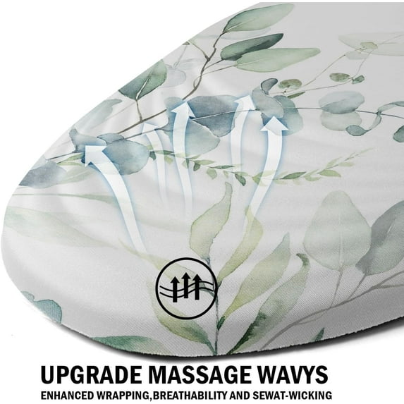 RREGER-Ergonomic Mouse Pad with Wrist Rest Support,Mousepad Relief ...