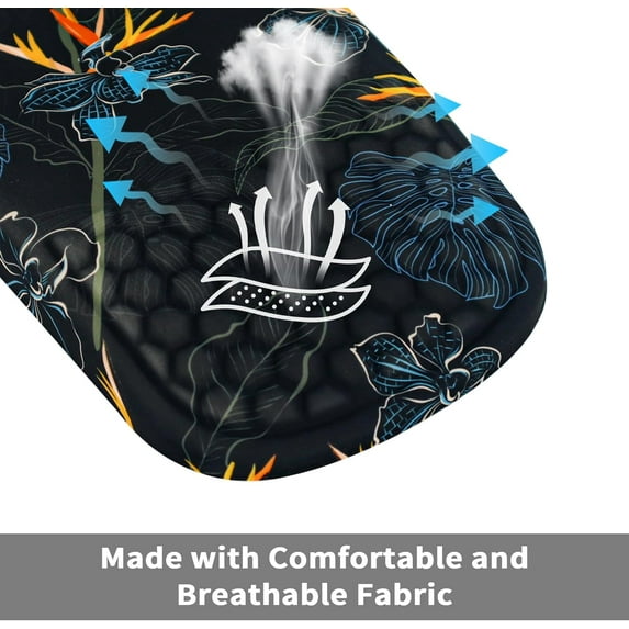 RREGER-Ergonomic Mouse Pad with Wrist Support, Comfortable Memory Foam ...