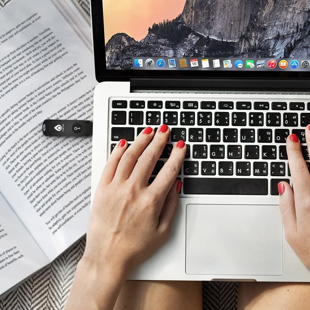 RREGER-FIDO U2F Security Key, [Aluminum Folding Design] Universal Two ...