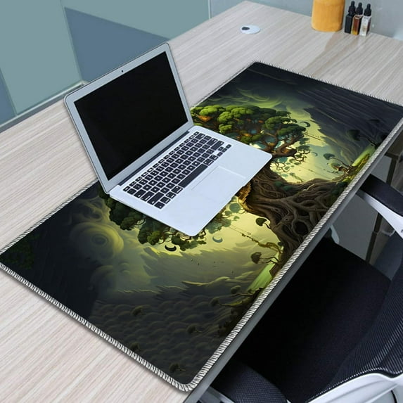 RREGER-Gaming Mouse Pad Set, Large Gaming Mouse Pad+Keyboard Wrist Rest ...