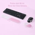 RREGER-Gel Mouse & Keyboard Rest Set,Pain Relief,Cool Touch,Non-Skid ...