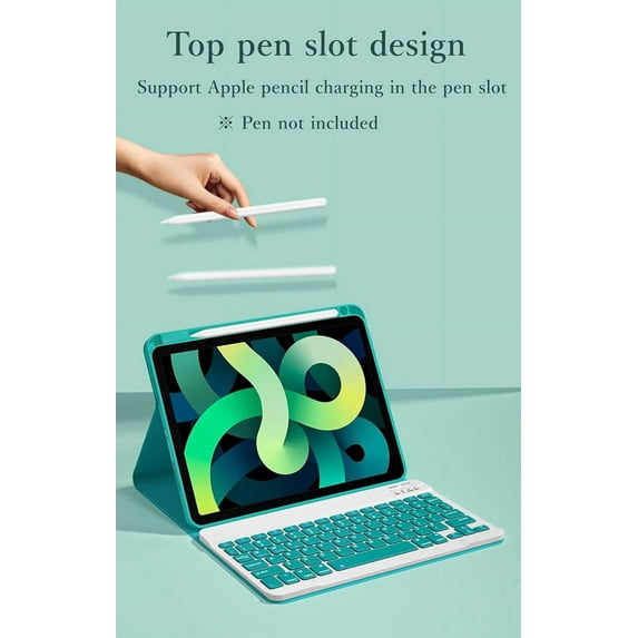 RREGER-Keyboard Case Mouse Compatible with iPad mini 7 A17 Pro 2024 ...