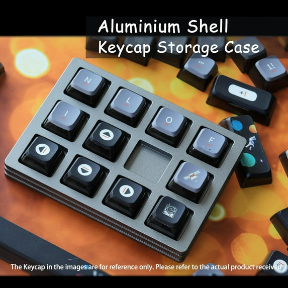 RREGER-Keycap Storage Case, Mechanical Keyboard Keycap Storage Box with ...