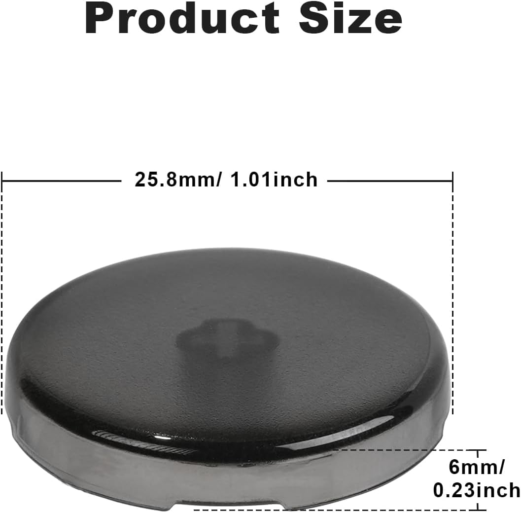 RREGER-Leverless Controller Keycaps Button Caps (25.8mm) Replacement ...