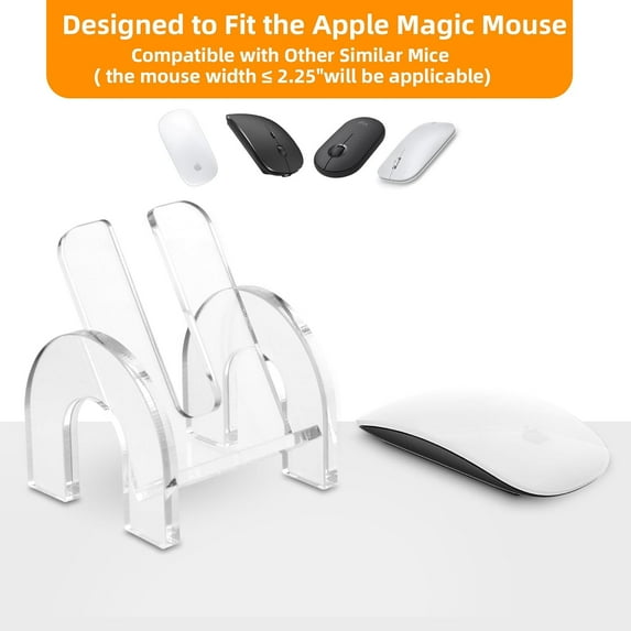RREGER-Mouse Holder Stand for Apple Magic Mouse 1 & 2 Easy Charging ...