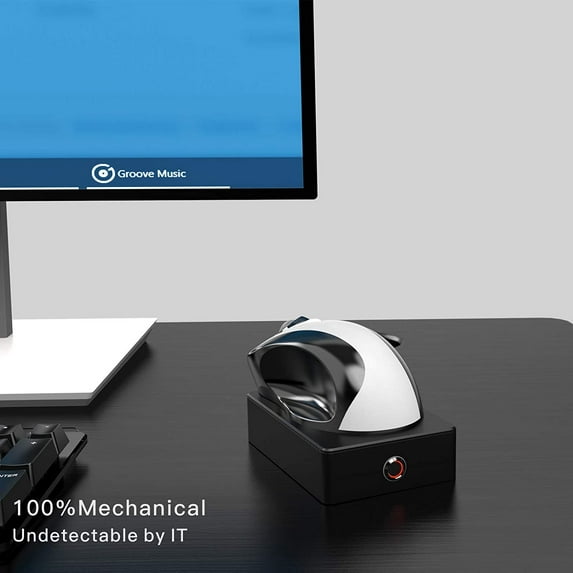 RREGER-Mouse Jiggler, Mechanical 100% Undetectable by IT, Mouse Mover ...