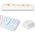 RREGER-PBT Pudding Keycaps Set 117 Keys, Double Shot Translucent XDA ...