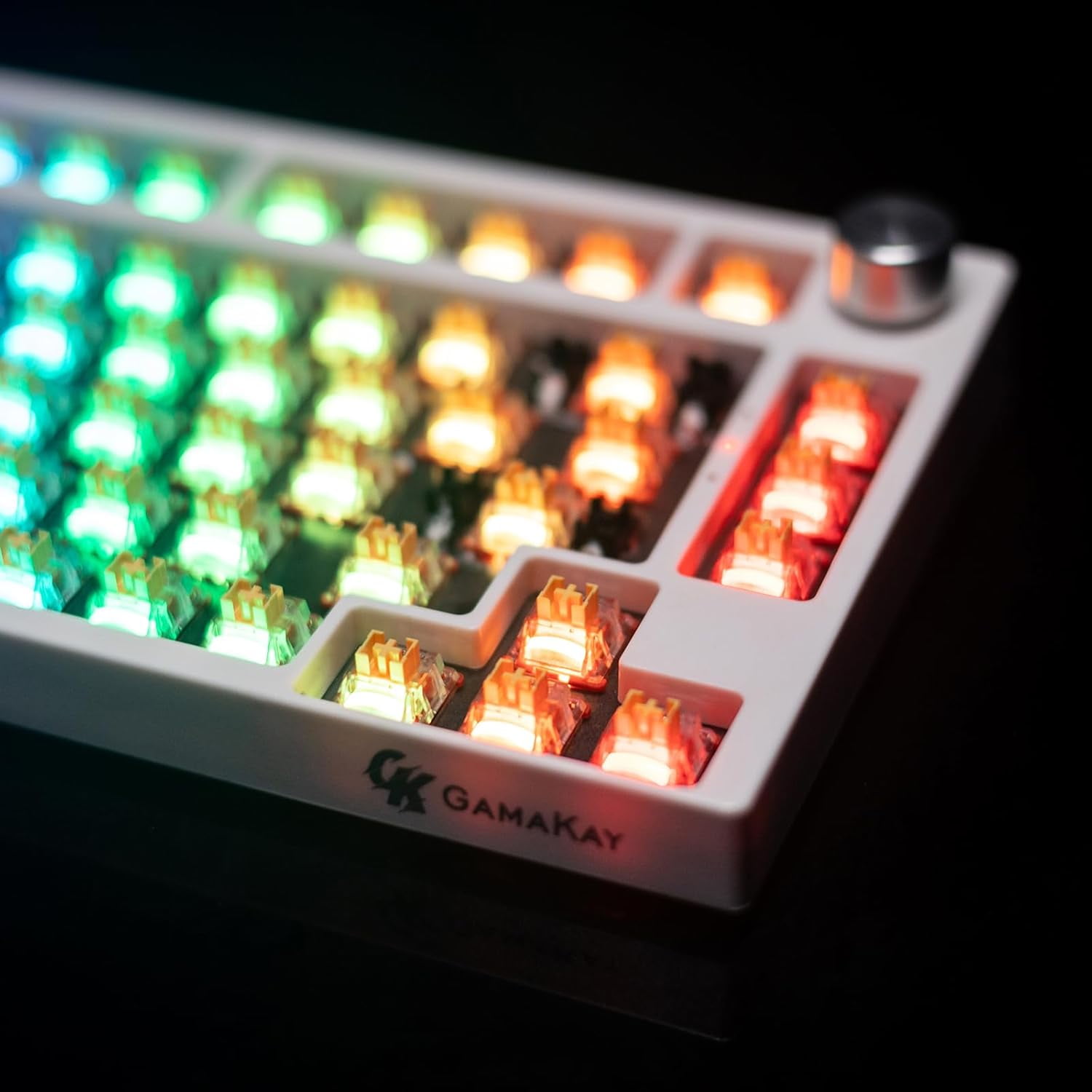 RREGER-Phoenix Linear Silent Keyboard Switch with LED Diffuser for ...