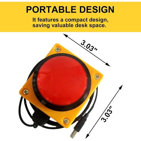 RREGER-Programmable USB Macro Keyboard - Enter Key, One-Handed Gaming ...