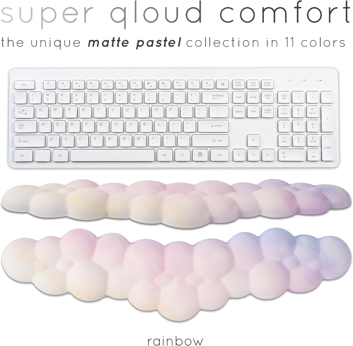 RREGER-Qloud Cloud Wrist Rest Keyboard Wrist Rest for Computer Keyboard ...
