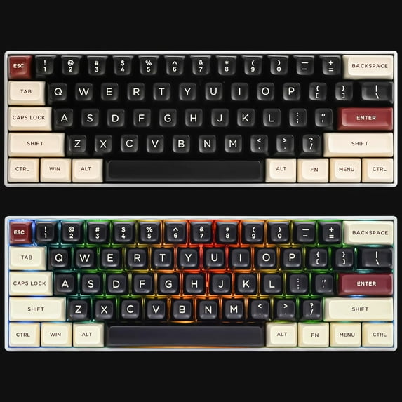 RREGER-Rome ASA Custom keycaps 150 Keys Double-Shot Key Cap Set for ...