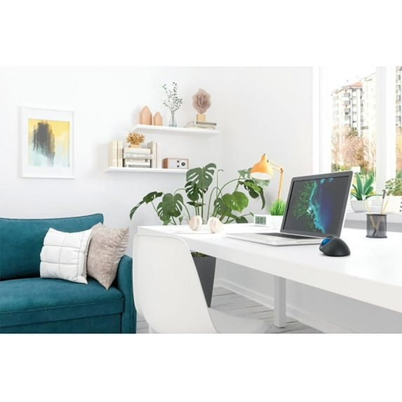 RREGER-TB450 Wireless Trackball Mouse, Bluetooth LE & 2.4GHz Connection ...