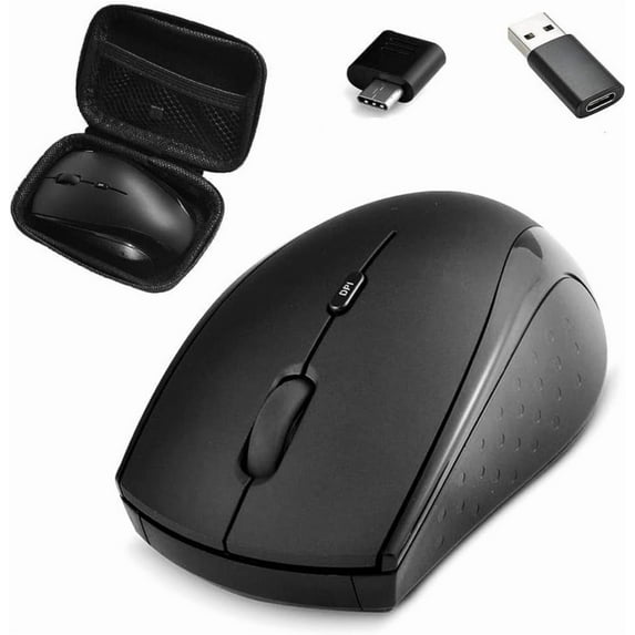 RREGER-Type C Wireless Mouse, USB C Gaming Wireless Mice 2.4G Silent ...