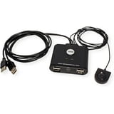 RREGER-US224 2 x 4 USB 2.0 Peripheral Sharing USB Switch 2 Computers ...