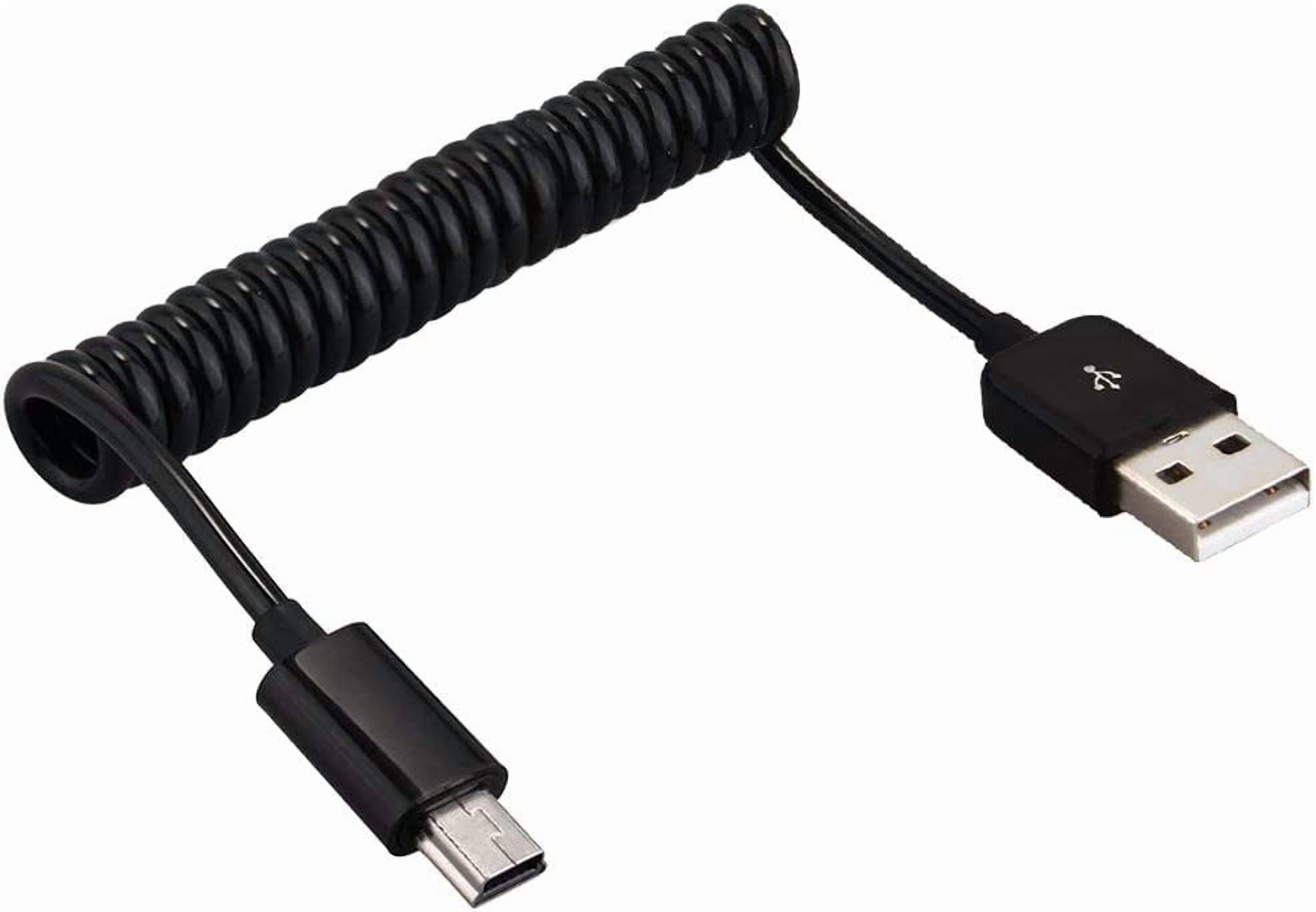 RREGER-USB 2.0 Expansion Spring Coiled Cable 4inch Standard Spiral ...