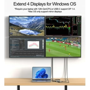 Display Port Hubs and Docking Stations for Laptops at Walmart