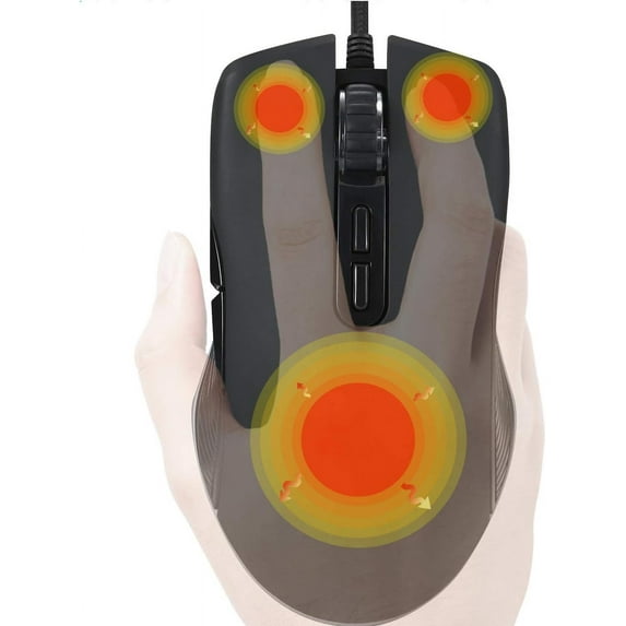 RREGER-USB C Heated Mouse Pro, All Type-C Device Computer Port, Mouse ...