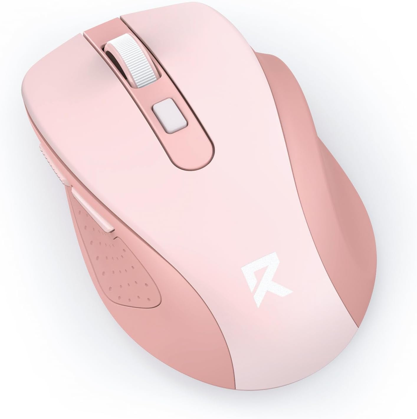 RREGER-Wireless Mouse for Laptop, Bluetooth Mouse (BT5.0/3.0&2.4G) with ...