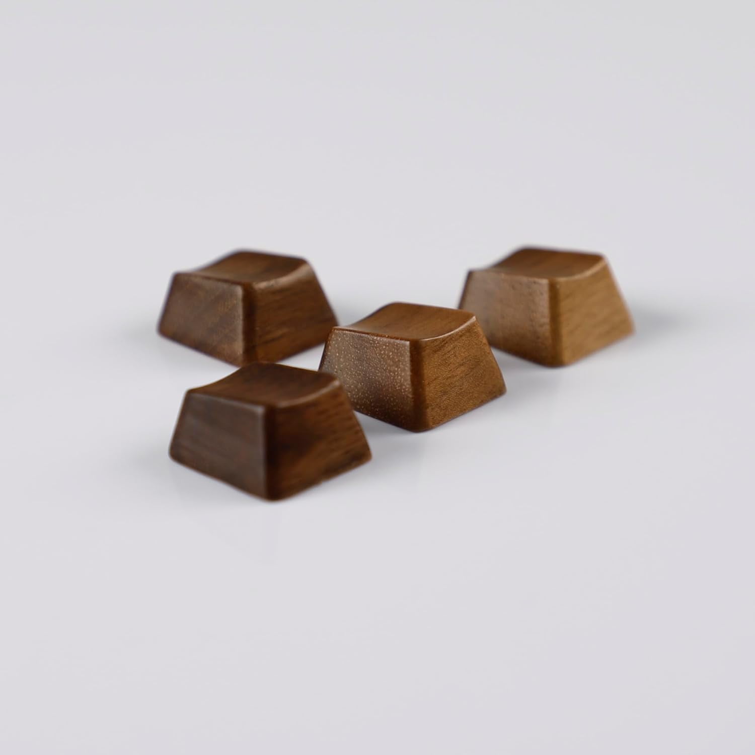 RREGER-Wooden Keycap Solid Walnut Wood Keycap Novelty Keycaps Spacebar ...