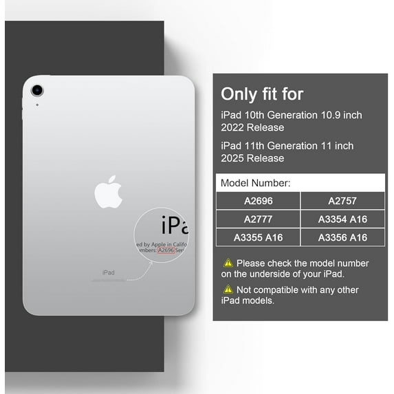 RREGER-for iPad 11th Generation Case 11 Inch 2025 (A16 Chip) & iPad ...