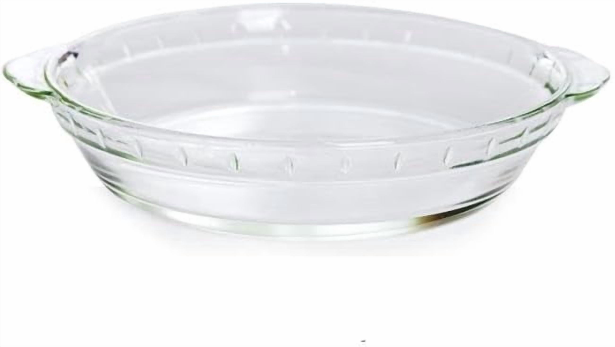 RRFDWQ-1 Pack Glass Pie Plate with Handles, 7 Inches Baking Dish, Clear ...